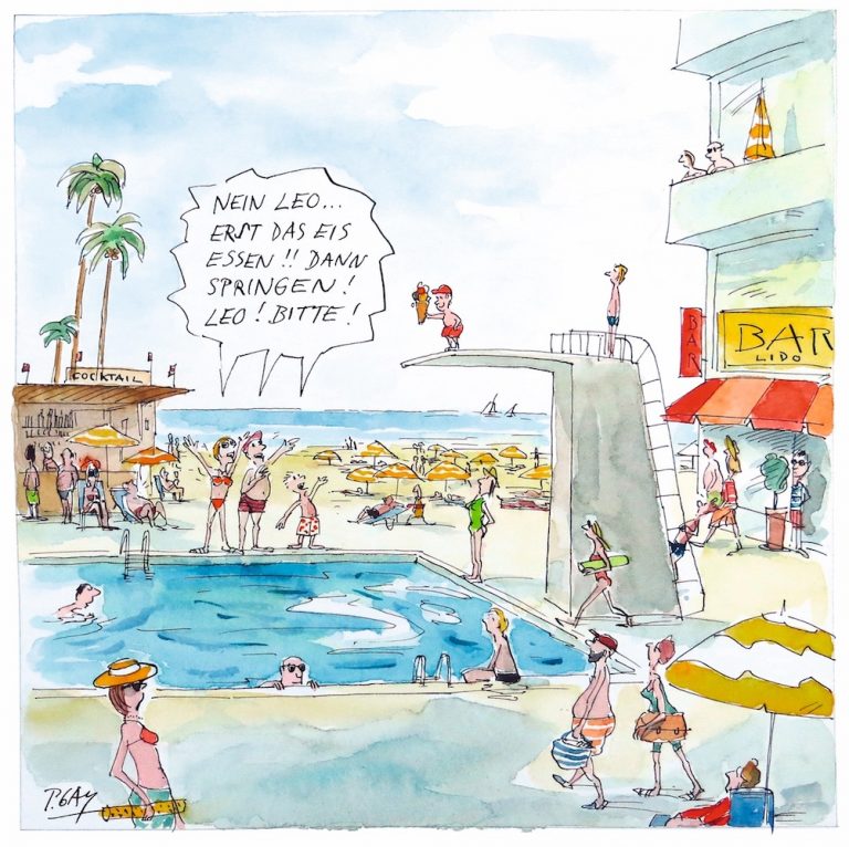 Peter Gaymanns Visionen vom Familienurlaub