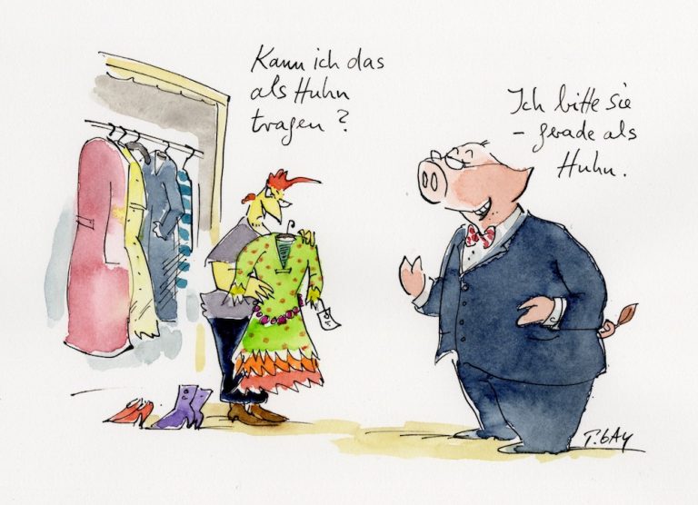 Gaymanns Visionen - Der Frühling - Peter Gaymann